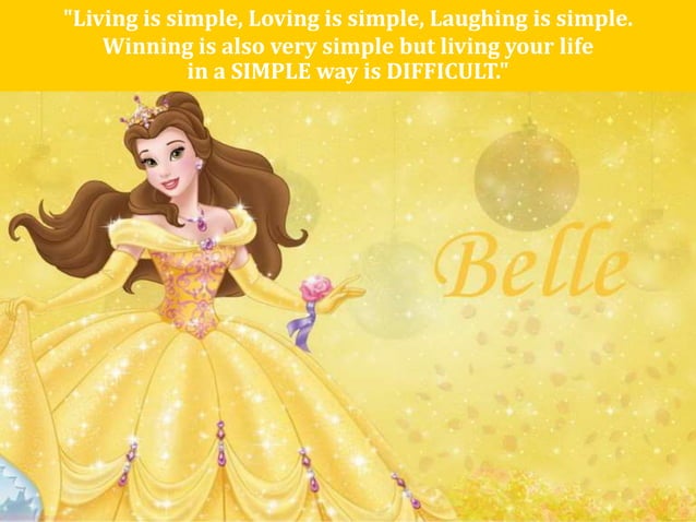 Life's Quotes With Disney Princess | PPT