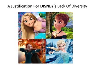 Disney Princesses and Diversity | PPTX