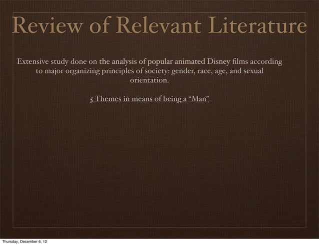 Disney Sexism Pdf Ppt