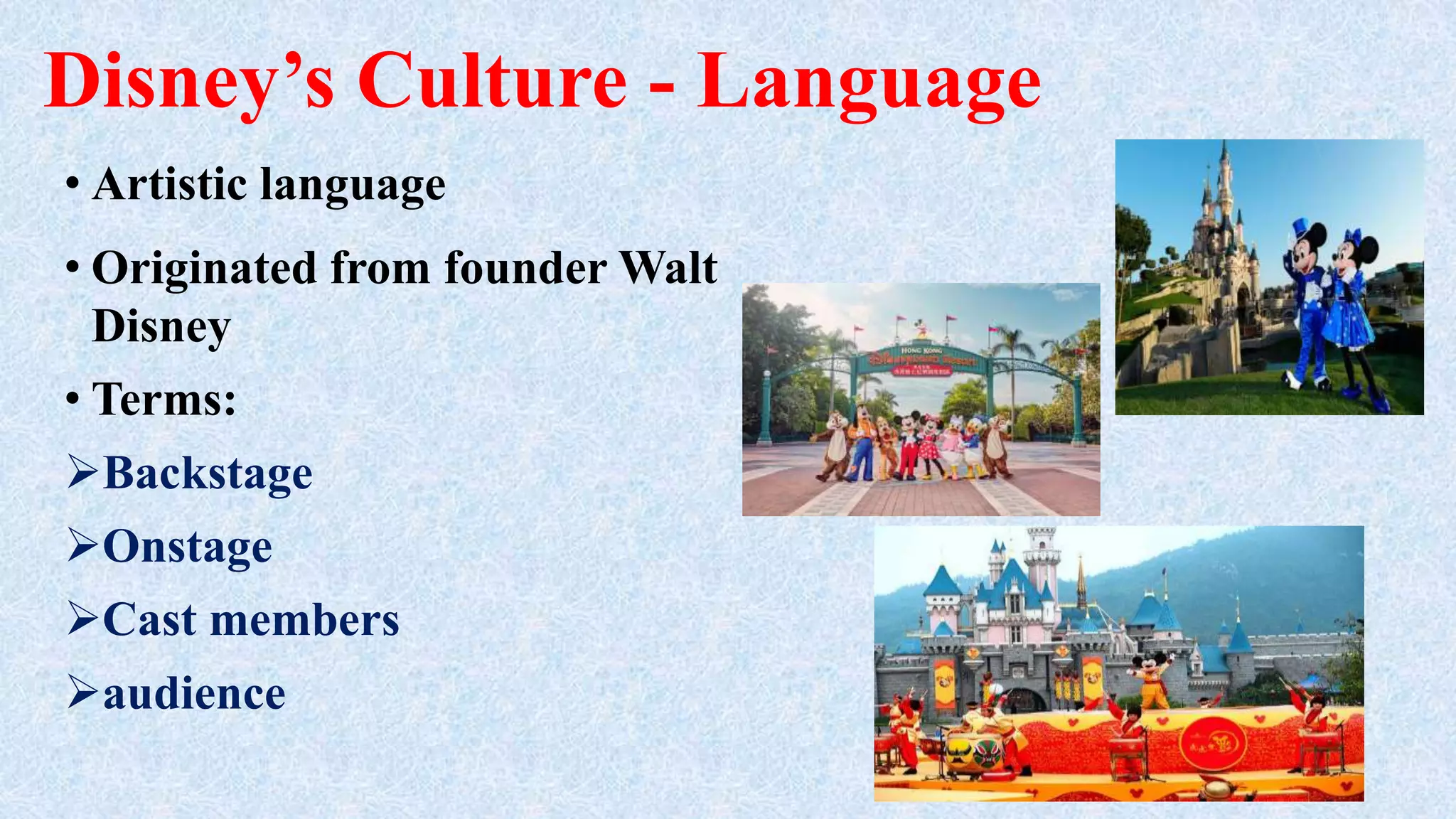 The Walt Disney Company culture | PPT