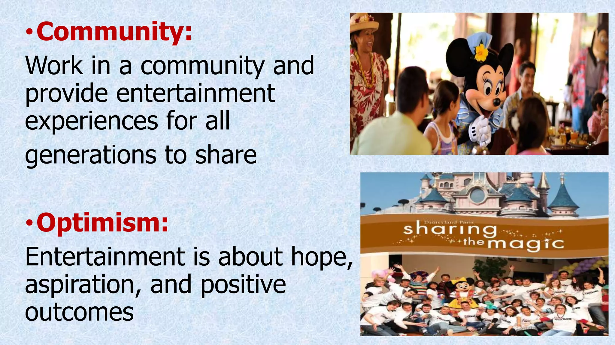 The Walt Disney Company culture | PPT
