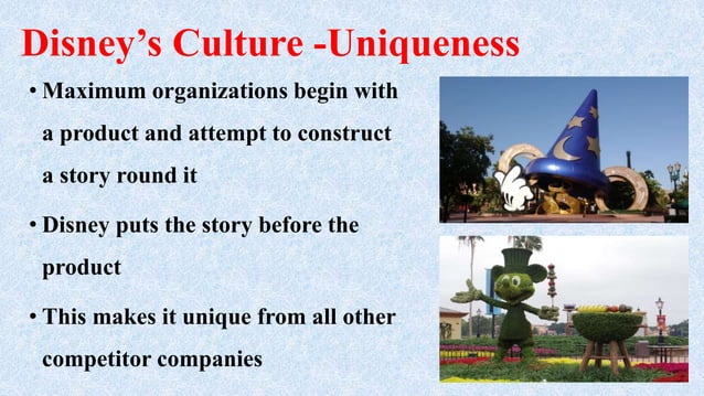 The Walt Disney Company culture | PPT