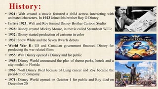 The Walt Disney Company culture | PPT