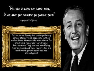 EDUC 1172 Stereotypes in Disney | PPT