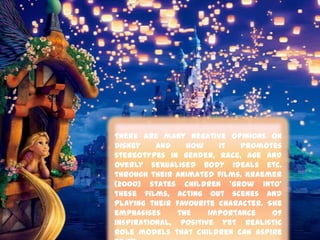 EDUC 1172 Assignment 2 - Disney stereotypes | PPT