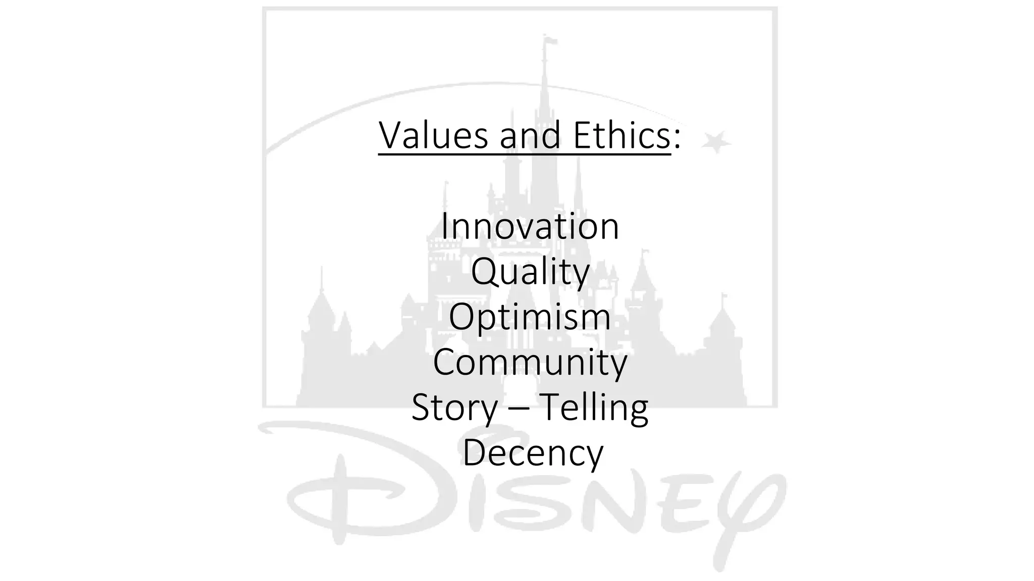 Disney Strategy Mergers & Acquisitions | PPT