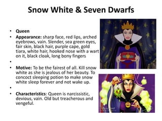 Disney villains | PPTX
