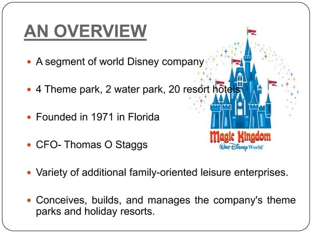 Disney World Magic Kingdom | PPTX | Amusement and Theme Parks | Attractions