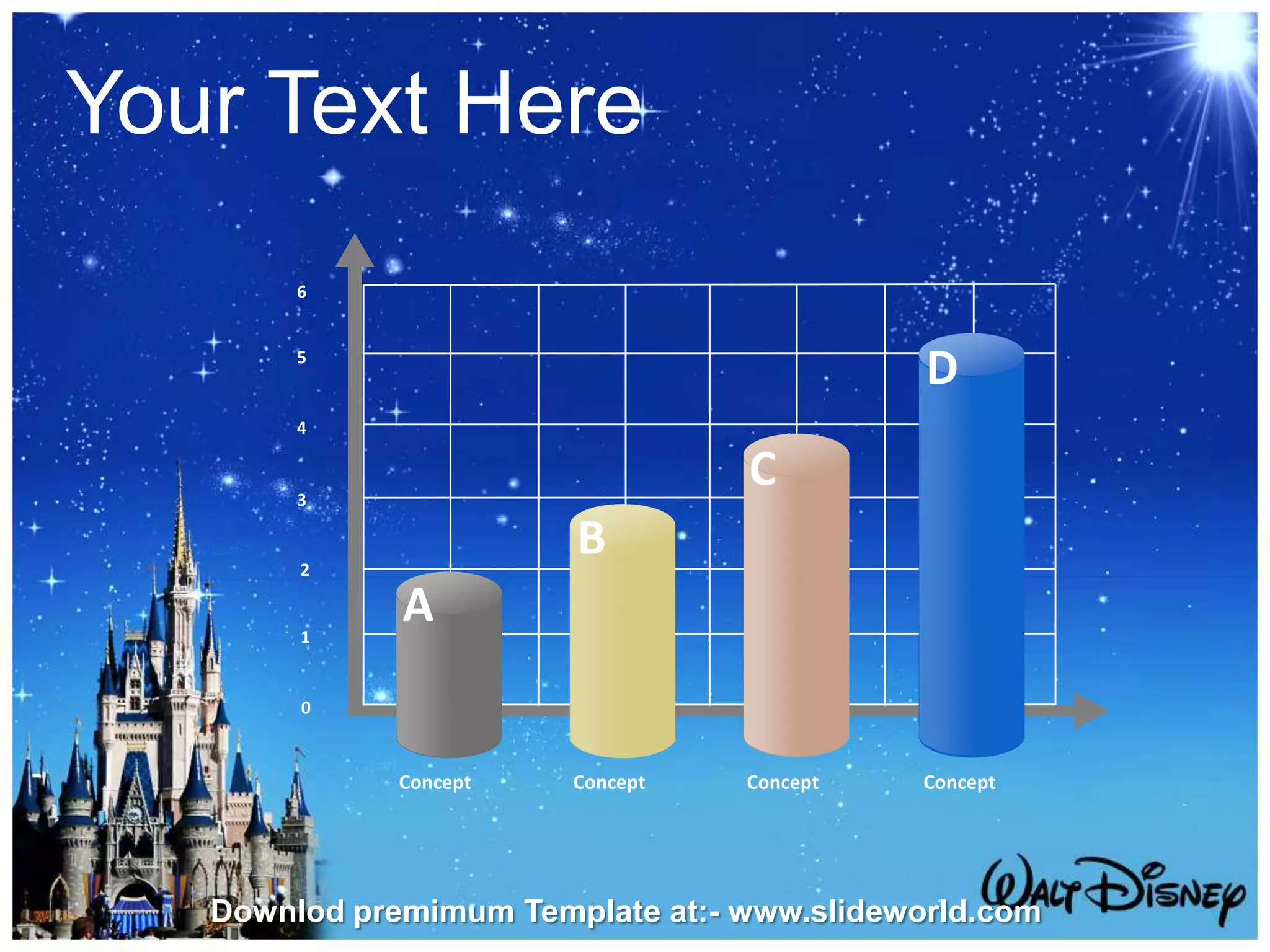 Disney world PowerPoint Template | PPTX