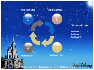 Disney world PowerPoint Template | PPTX