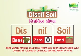 Disnil Soil- Solution for Wilt disease | PDF