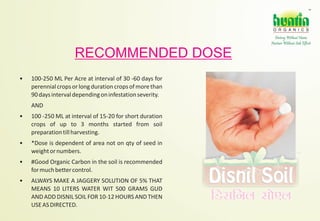 Disnil Soil- Solution for Wilt disease | PDF