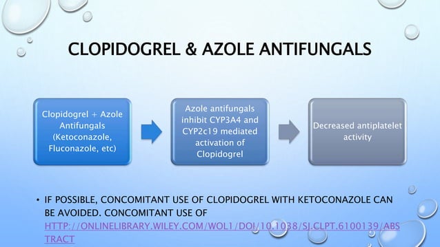 Drug Interactions of ADP receptor Blockers (Antiplatelets) | PPTX