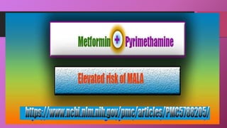 Drug interactions of Metformin | PPTX | Endocrine and Metabolic ...