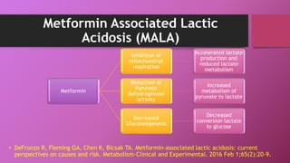 Drug interactions of Metformin | PPTX | Endocrine and Metabolic ...
