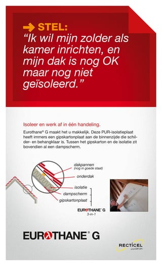 Recticel Insulation - Dé isolatiegids voor dak & zolder | PDF