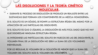 Disoluciones | PPTX