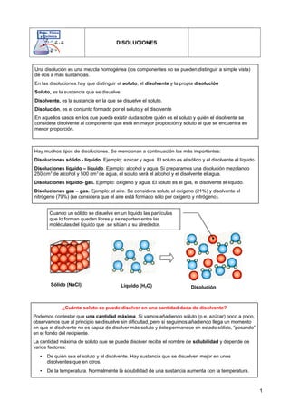 Disoluciones | DOC