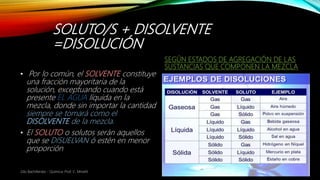 Disoluciones parte 1 | PPT