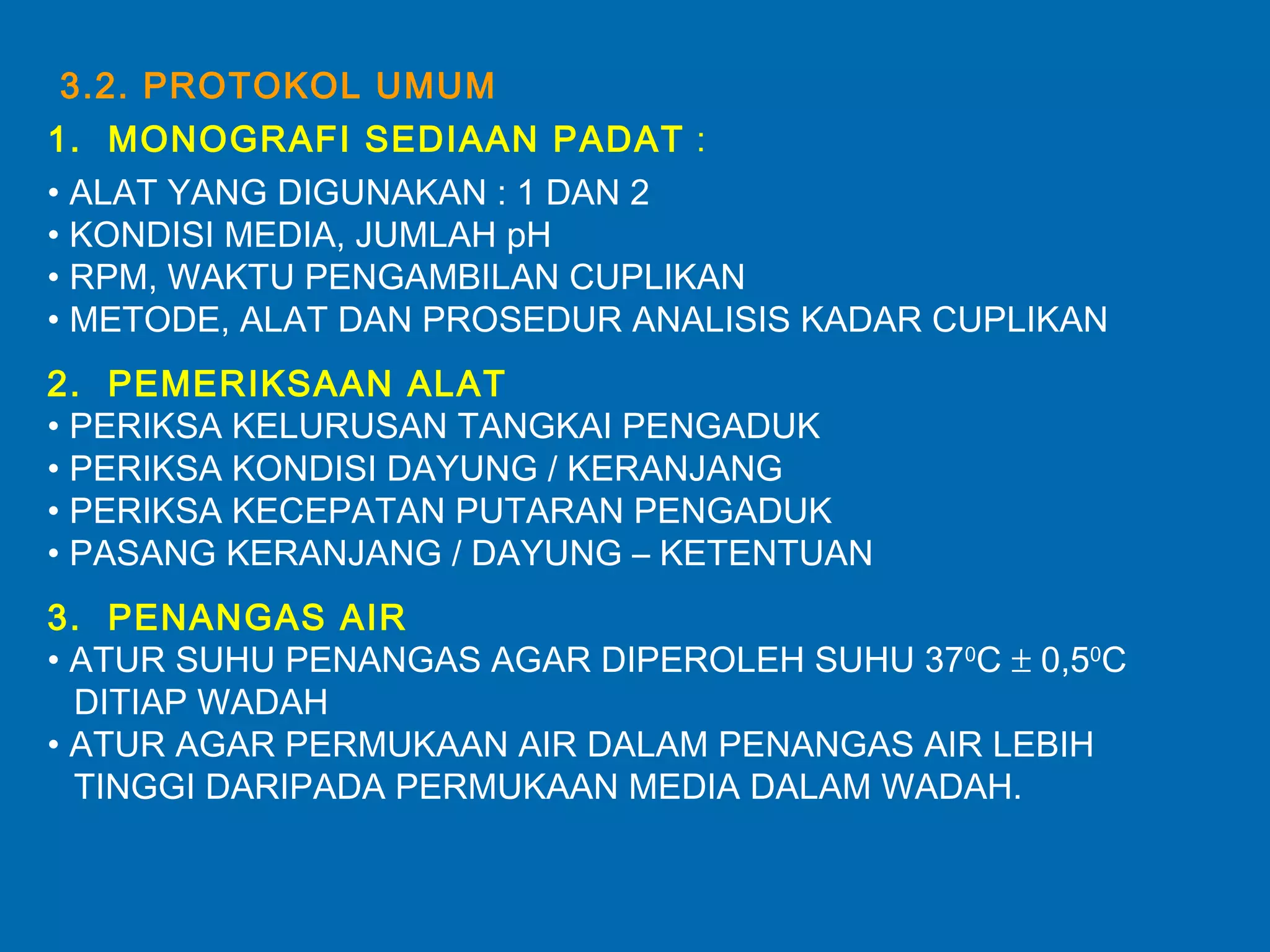 Uji Disolusi | PPT