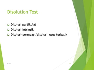 Disolusi terbanding udt apt | PPTX