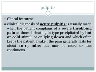 Disorder of-the-dental-pulp | PPTX