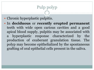 Disorder of-the-dental-pulp | PPTX | Dental Health | Diseases and ...