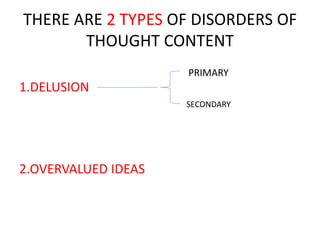 Disorder content | PPTX