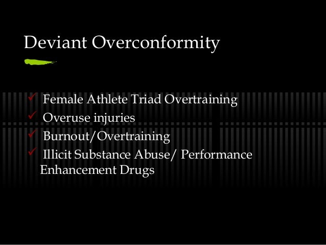 Disordered athletes