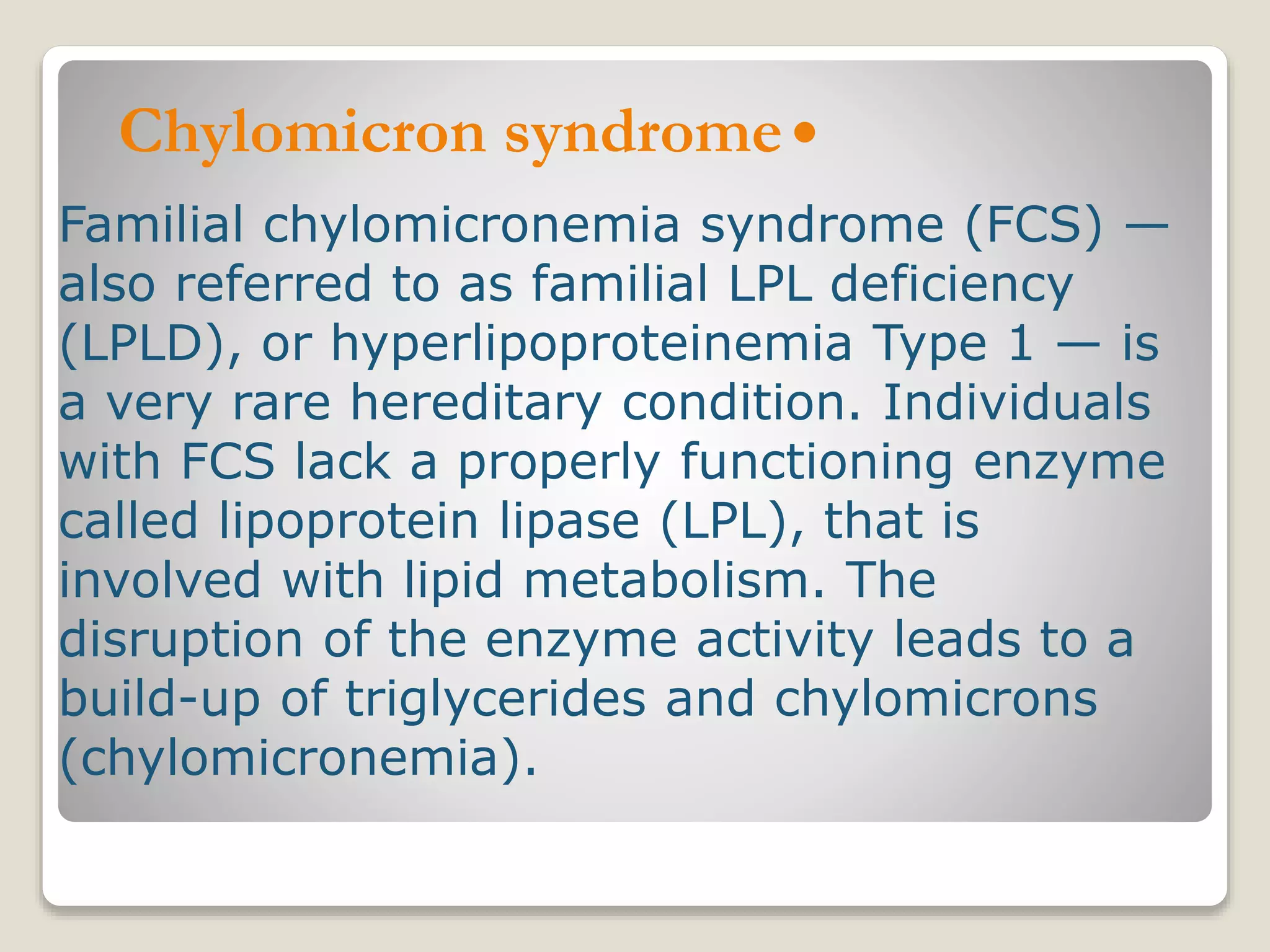 Disorder metabolism | PPTX