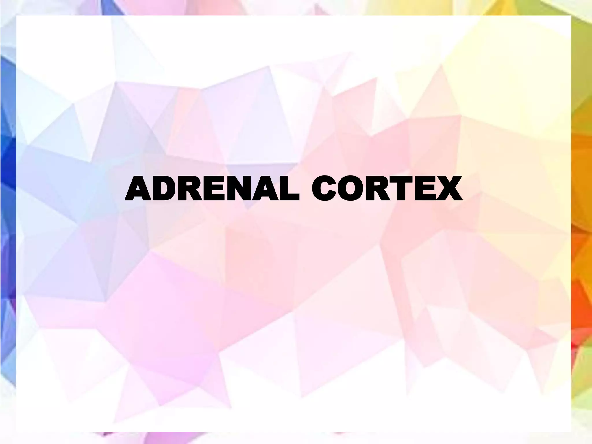Disorder of adrenal cortex | PPTX