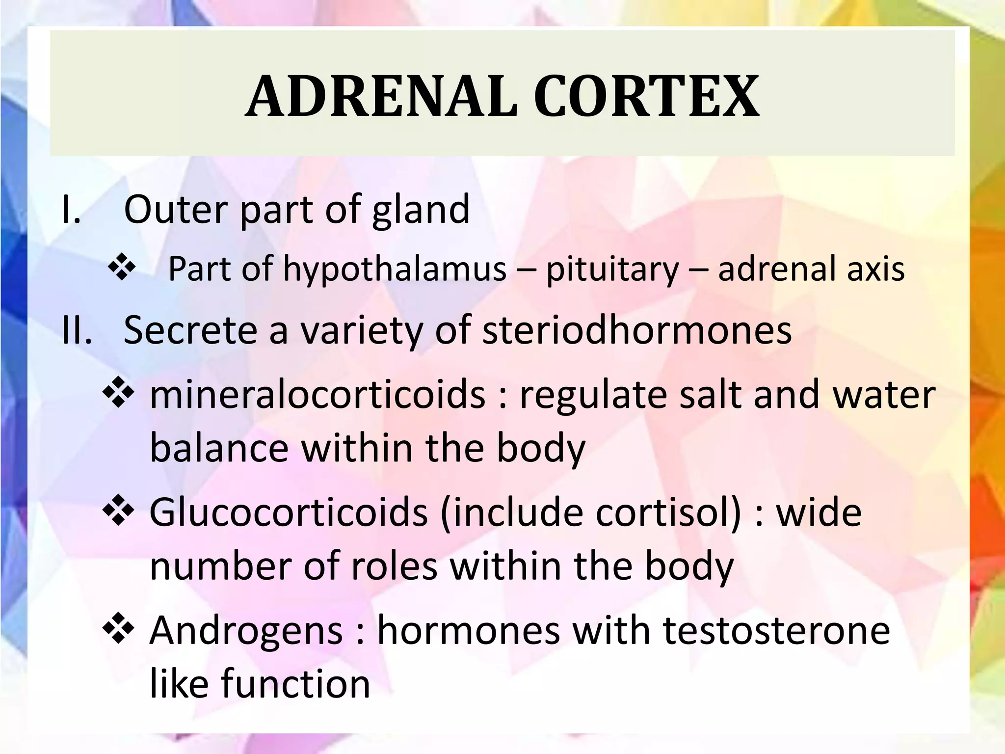 Disorder of adrenal cortex | PPTX
