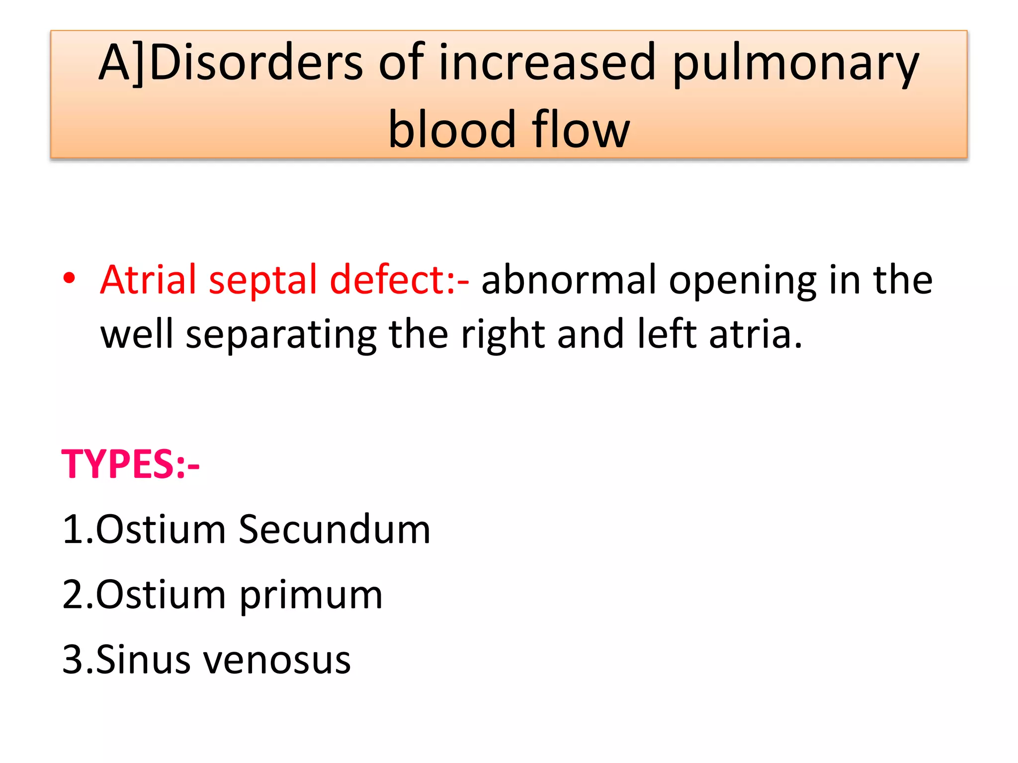 Disorder of cardiovascular system | PPTX