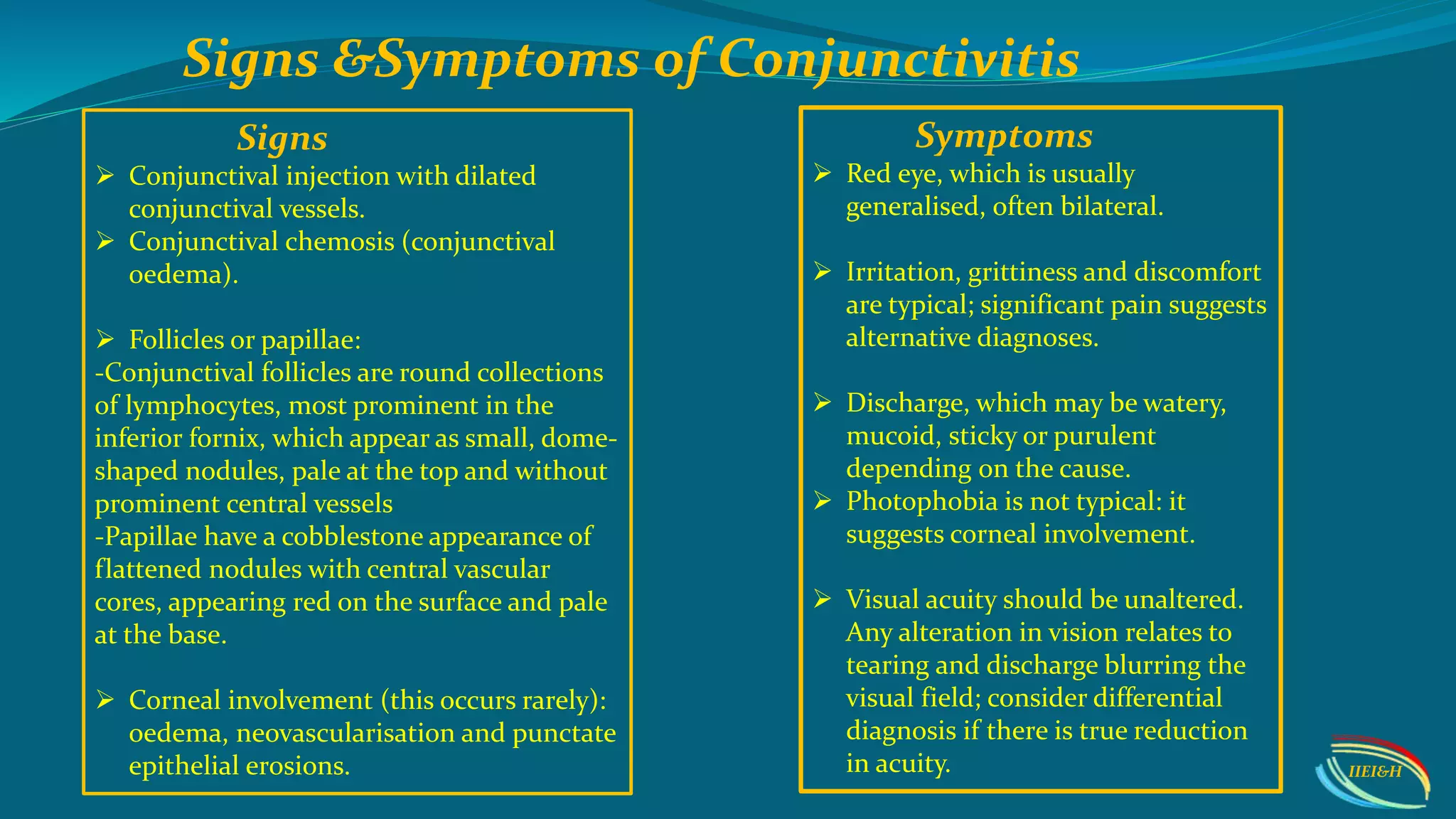 Conjunctivitis | PPTX