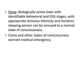 Disorder of consciousness | PPTX