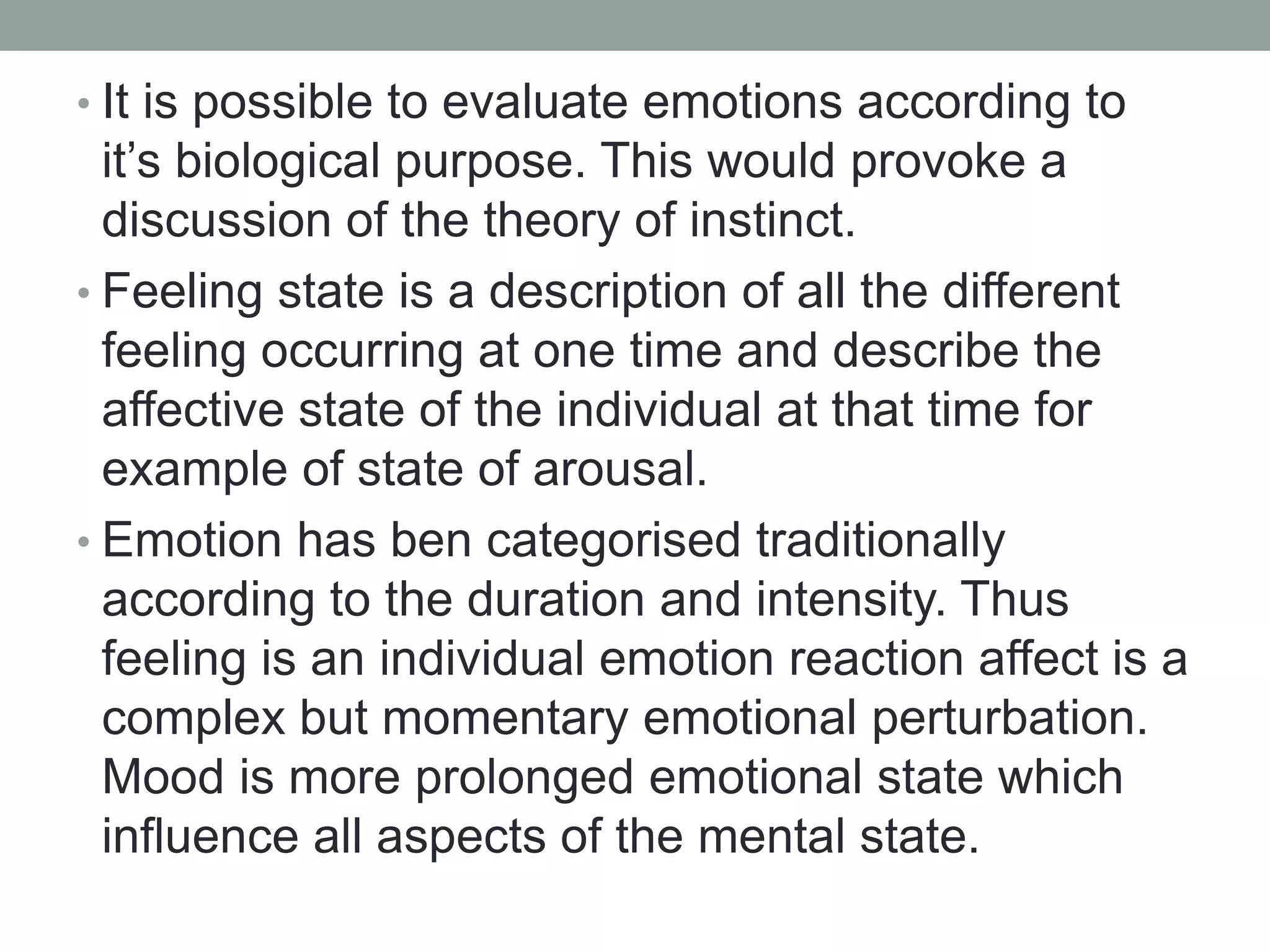 Disorders of Emotion | PPTX