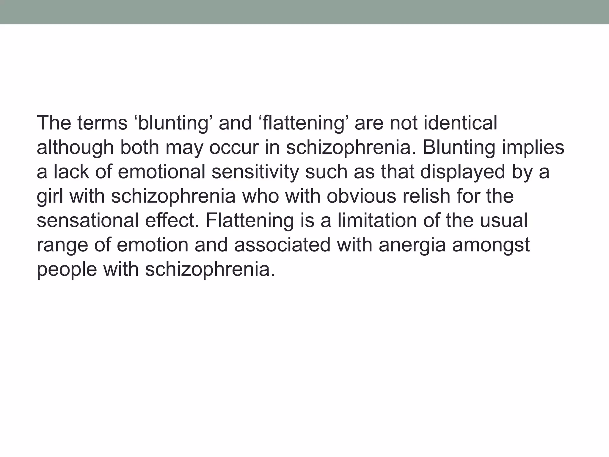 Disorders of Emotion | PPTX