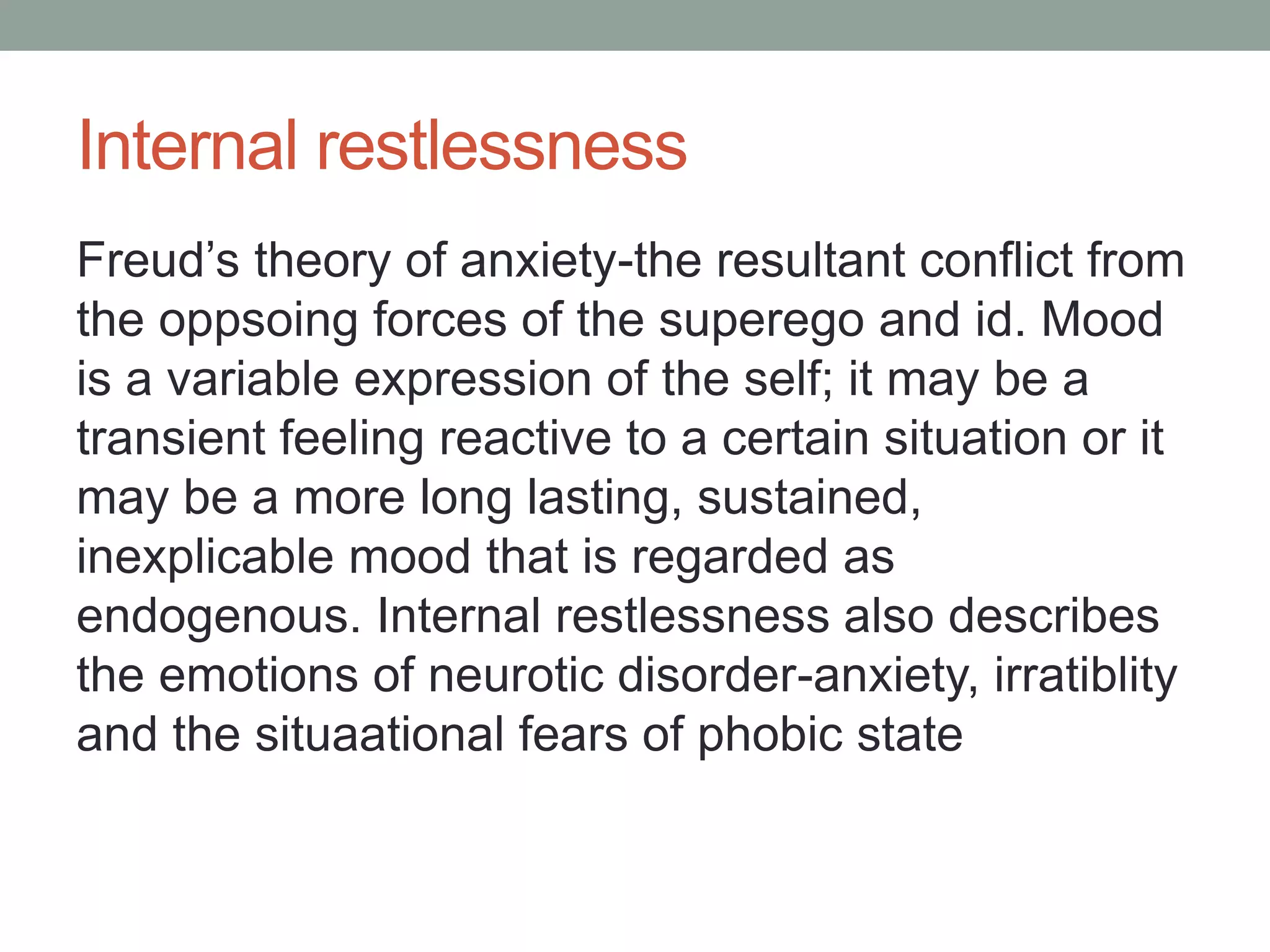 Disorders of Emotion | PPTX