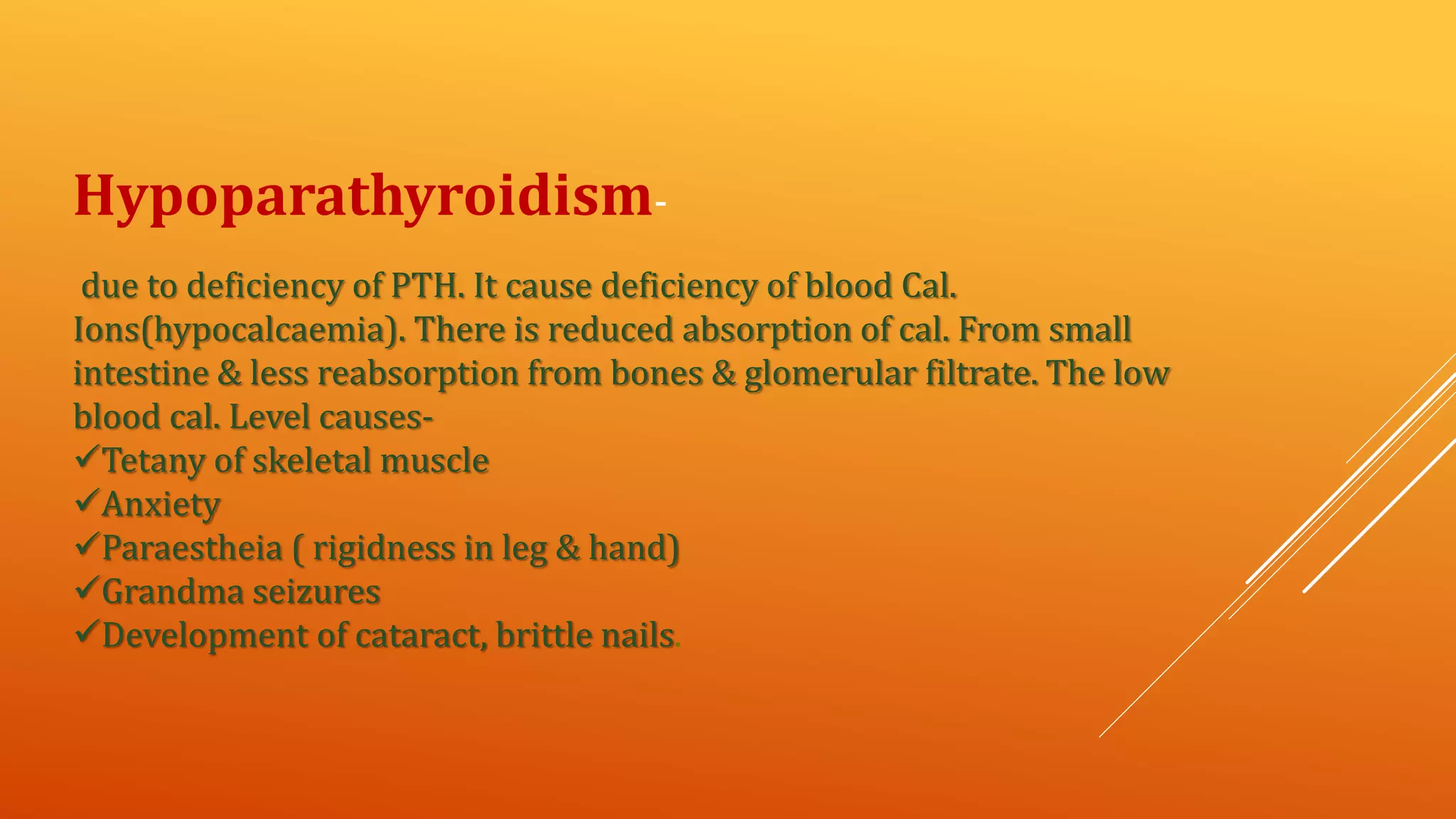 Disorder of endocrine system | PPTX