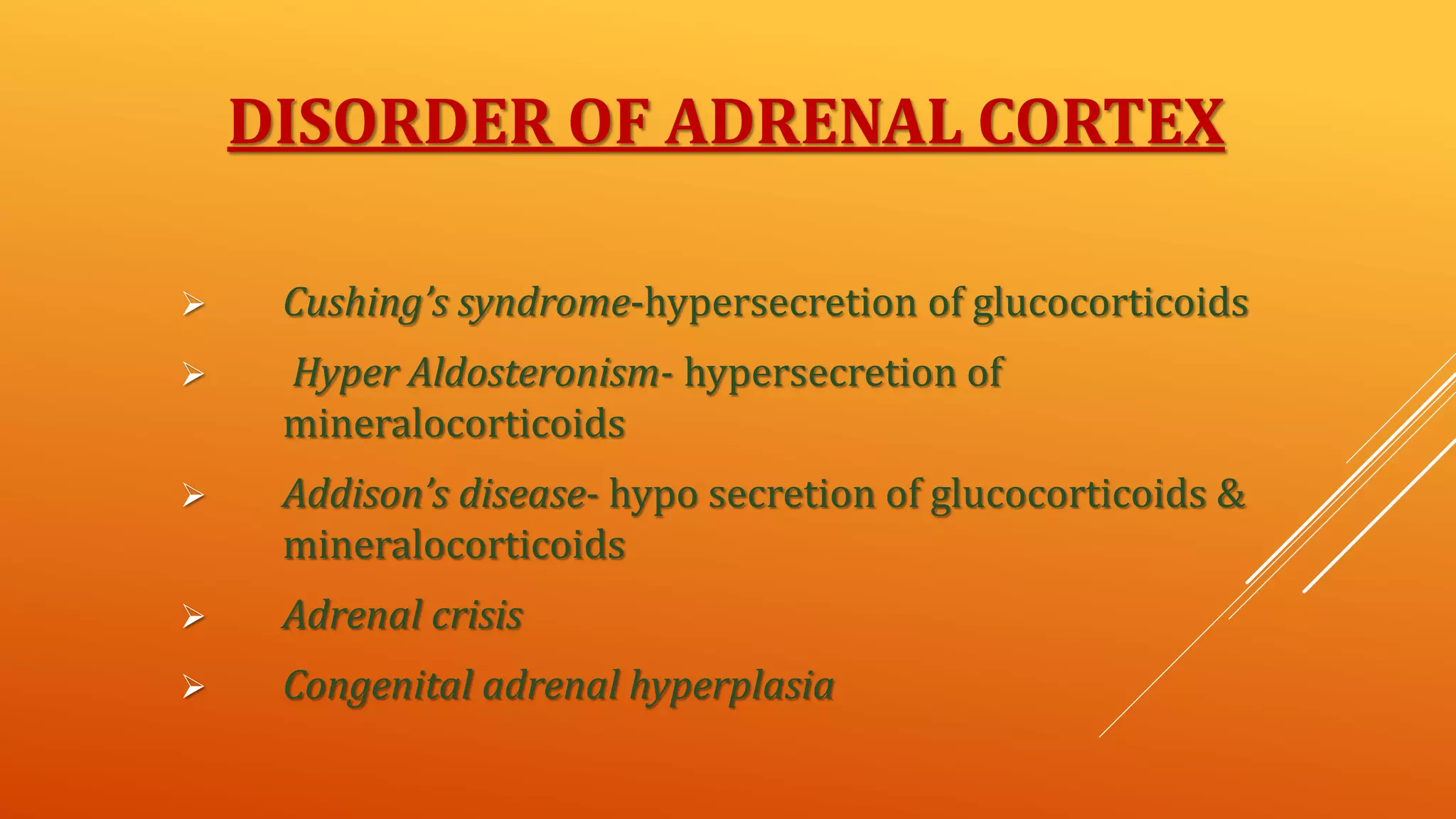 Disorder of endocrine system | PPTX