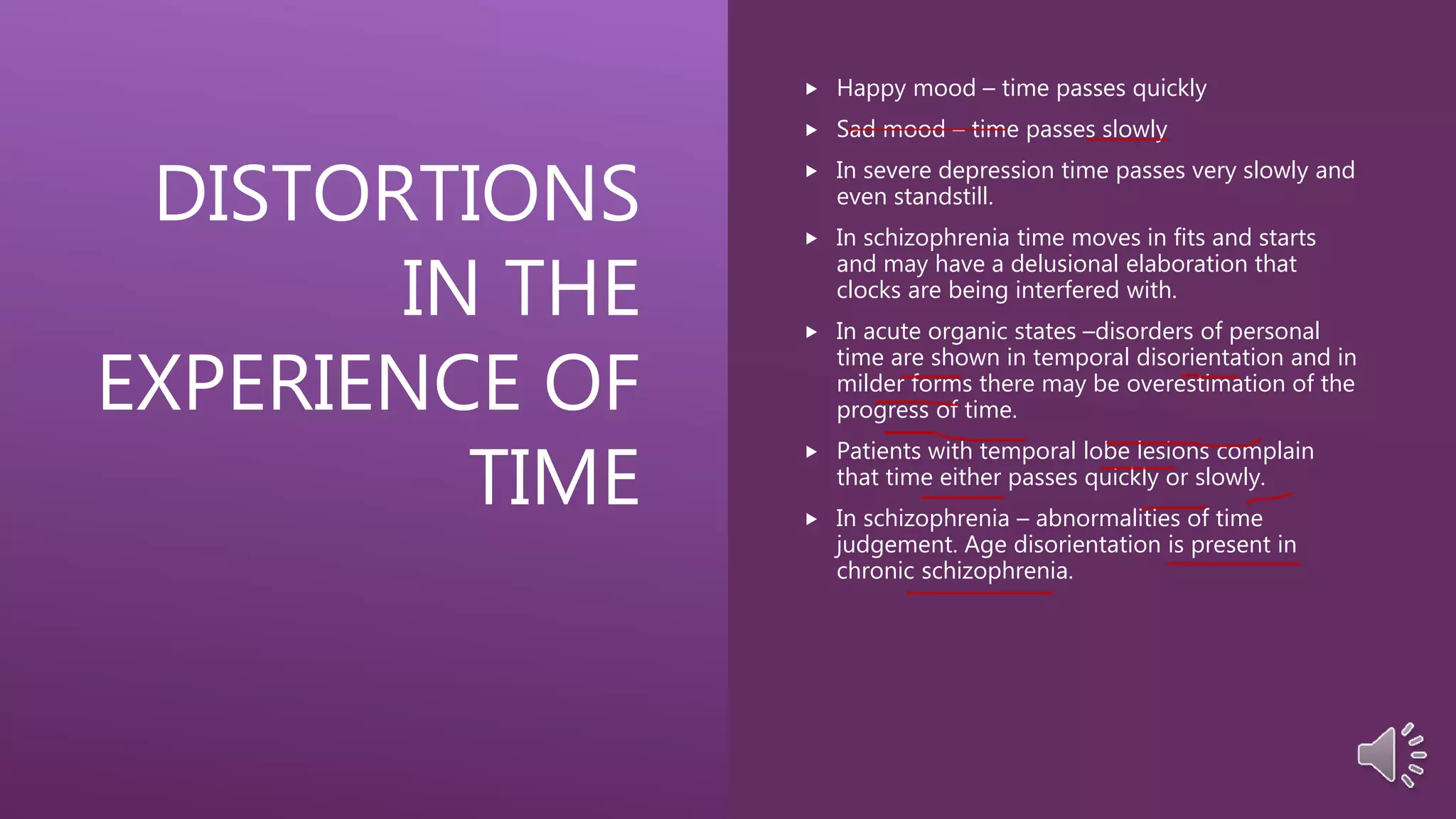 Disorder of perception | PPT