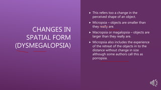 Disorder of perception | PPT