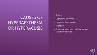 Disorder of perception | PPT