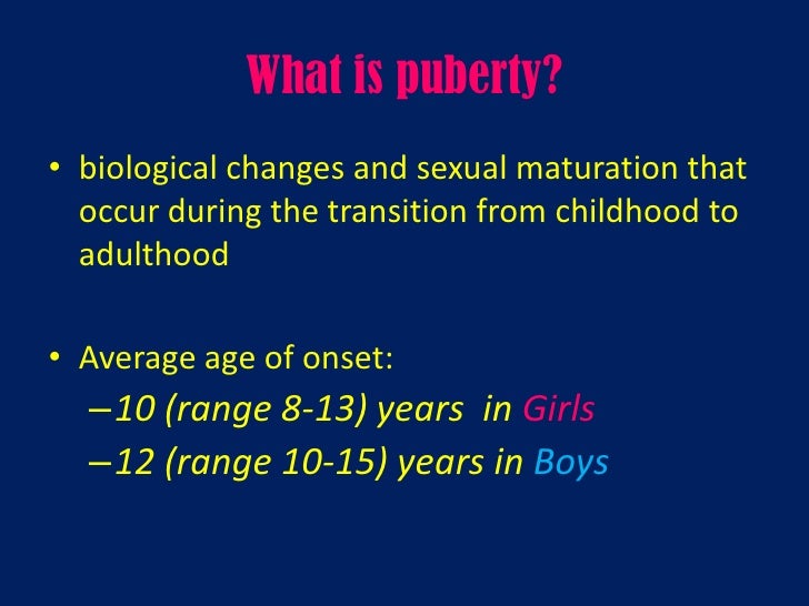 Disorders Of Puberty Dr Trynaadh