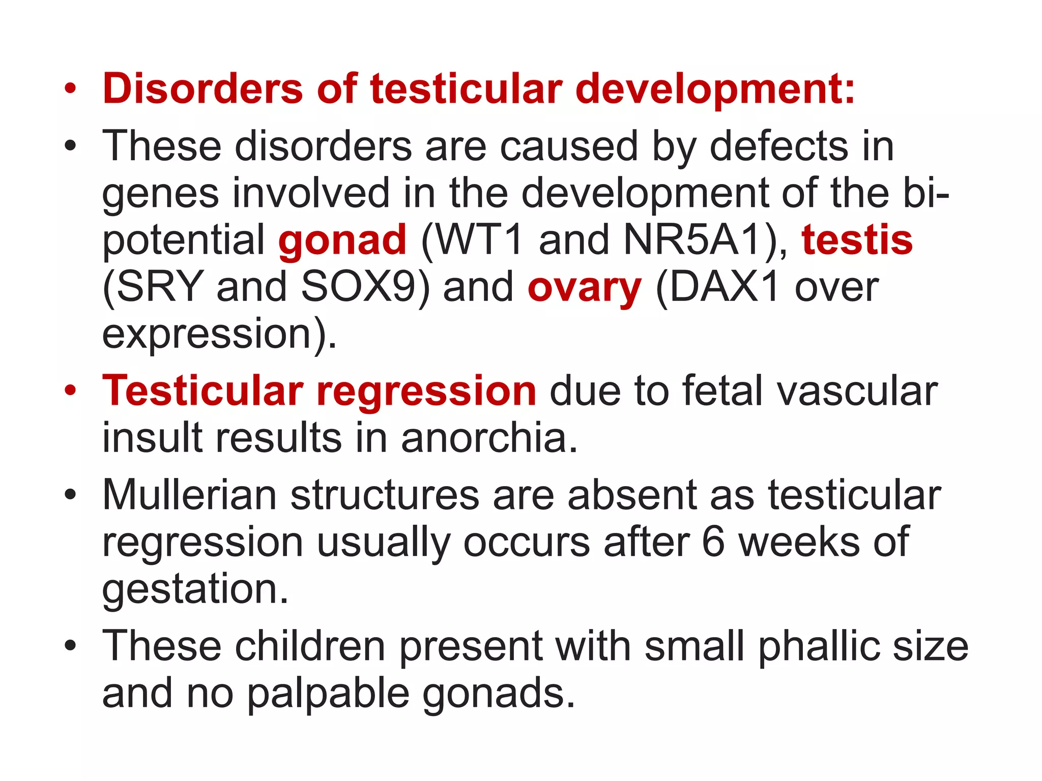 Disorder of sexual development | PPTX