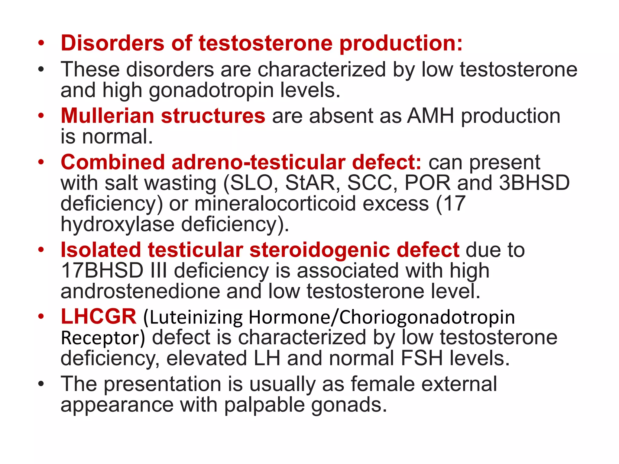 Disorder of sexual development | PPTX