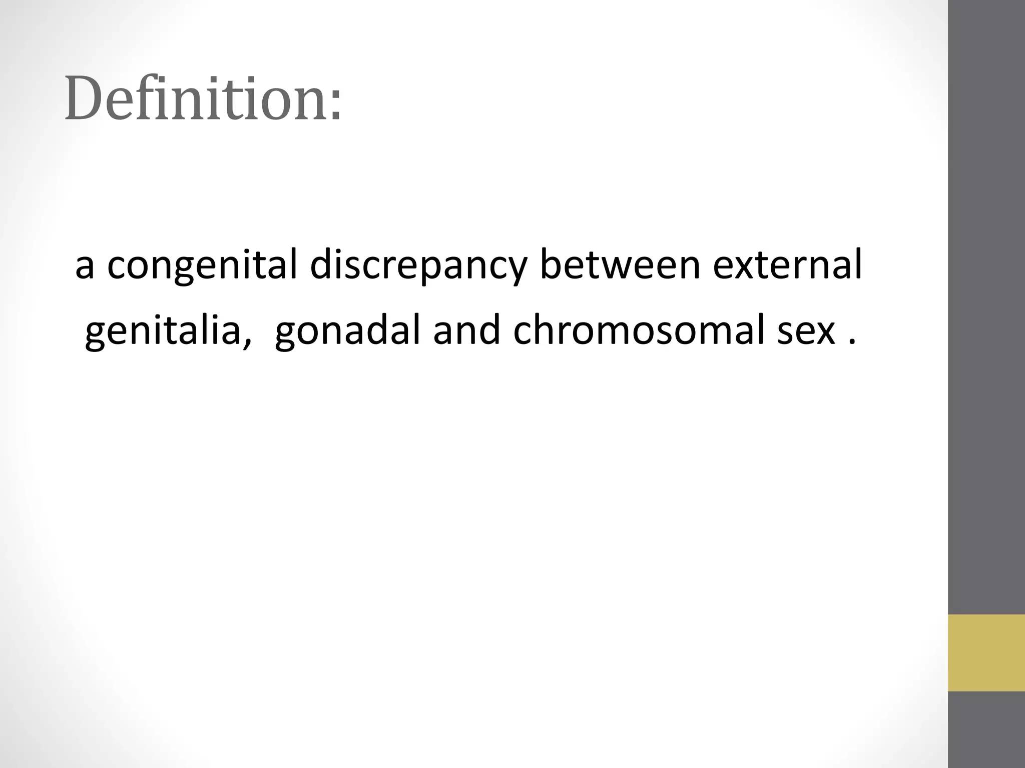 Disorder of sexual development revised | PPT