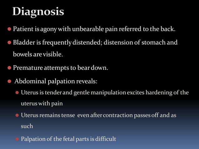 Disorder of uterine contraction & precipitate labour.pptx