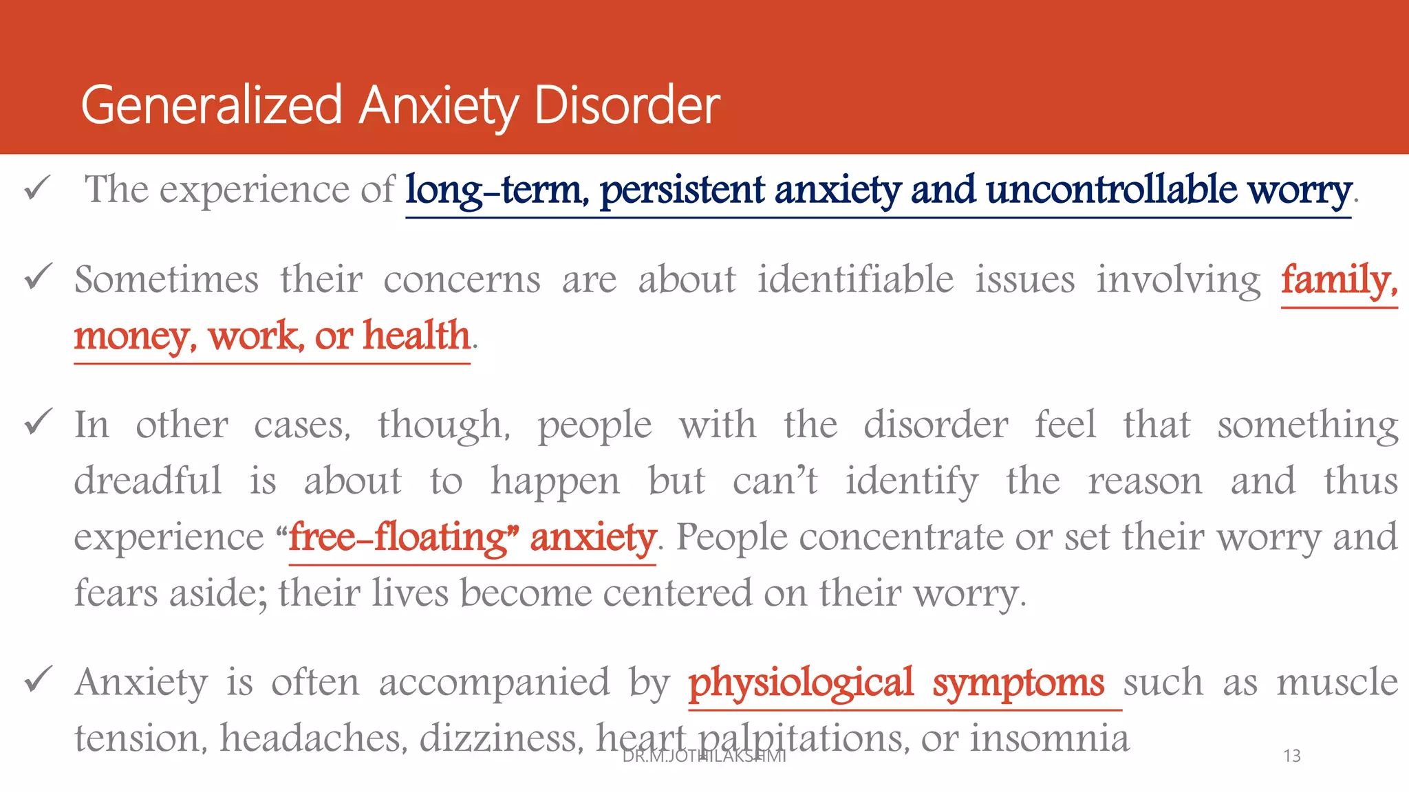 PSYCHOLOGICAL DISORDERS | PPT | Free Download