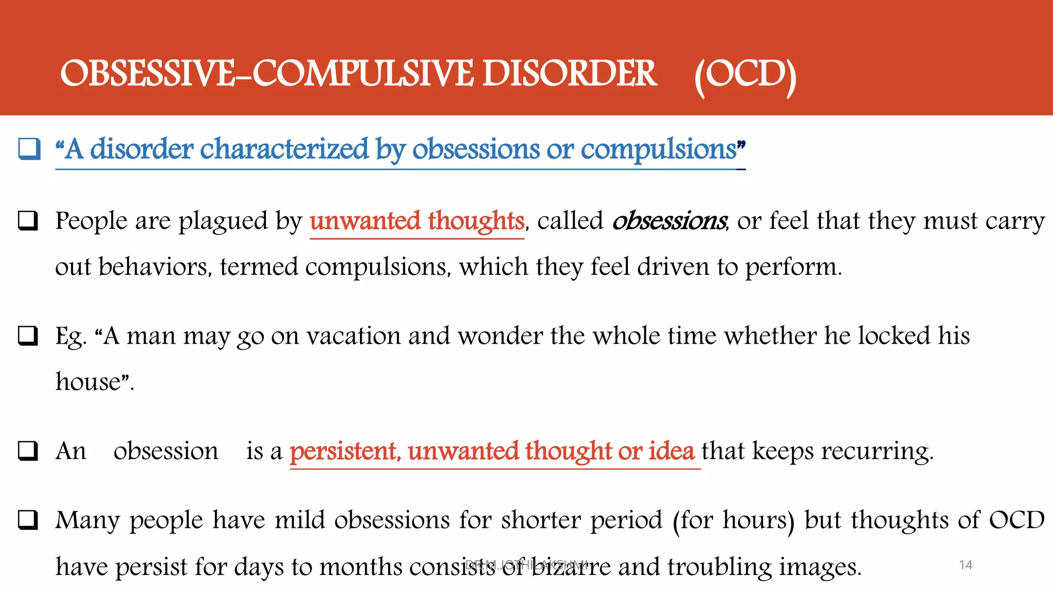 PSYCHOLOGICAL DISORDERS | PPTX